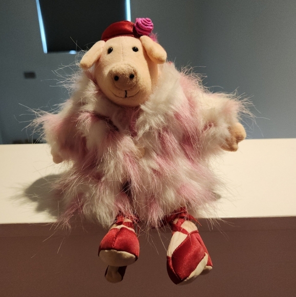 Jellycat | Toys | Jellycat Pink Pig Wfur Coat Plush Stuffed Animal Toy ...